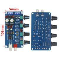 China 4-Channel Home Amplifier NE5532 Stereo Preamp Module with Tone Control Circuit for sale