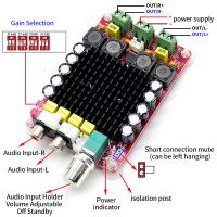 China 2*100W Dual Channel Power Amplifier Board for Home Stereo with TDA7498 Audio Board for sale
