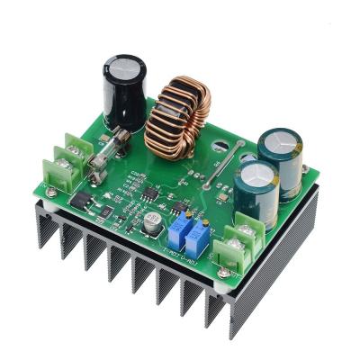 China 12-60V to 12-80V DC-DC Boost Converter Board with 600W 10A Output Frequency standard for sale