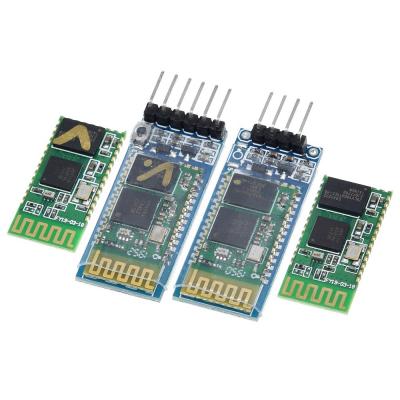 China Wireless Bluetooth Module HC-05 HC-06 RF Transceiver with 2.4G Frequency 3.3V TTL Level and 10 Meter Range UART Converter for sale