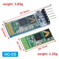 China Wireless Bluetooth Module HC-05 HC-06 RF Transceiver with 2.4G Frequency 3.3V TTL Level and 10 Meter Range UART Converter for sale