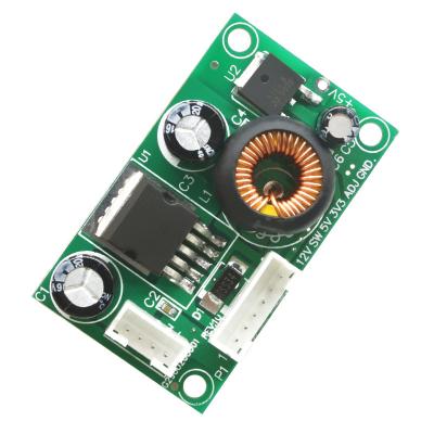 China BENQ Power Supply Module LED LCD 12V to 5V to 3.3V Step Down Voltage Conversion Board for sale