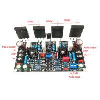 China 200W Mono Power Amplifier Board with 1943 + 5200 Toshiba Pair Tube and Wide Power Supply Range (20V-90V) for sale