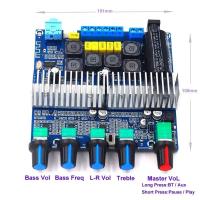 China CA-3169B 2.1 Channel Audio Power Amplifier Board with High Fidelity Sound and Compact 100x75x30mm Design for sale