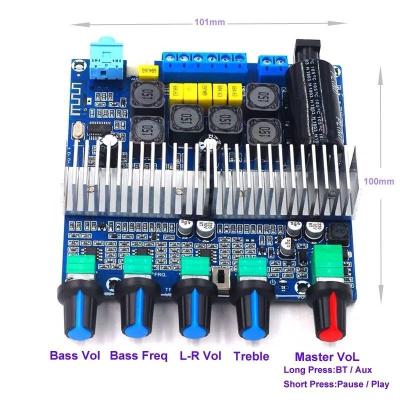 China CA-3169B 2.1 Channel Audio Power Amplifier Board with High Fidelity Sound and Compact 100x75x30mm Design for sale