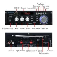 China Wireless BT 2.0 Stereo Audio Amplifier for Car Amplificadores and KTV Home for sale