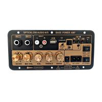 China D50 Amplifier Board with Optical Audio BT 5.0 AMP USB FM Radio TF Player for Home and Car for sale