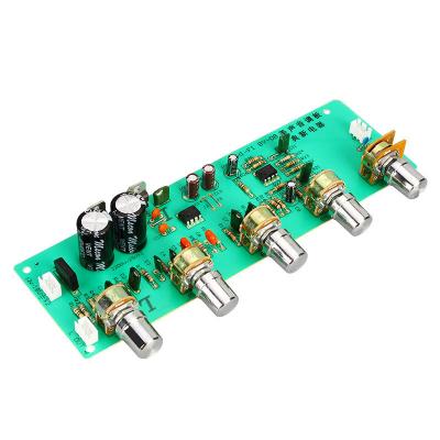China BY08 Linear Power Amplifier Board with High/Middle/Low Tuning and Dual AC12-15V Featuring 4558 Op Amp for sale