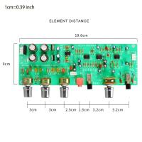 China Dual AC Series Power Amplifier Board Preamp DX338A with Dual 12V Linear AA-class Tone Circuit and Equal Loudness Switch for sale