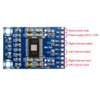 China TPA3116D2 Chip Digital Amplifier Board with 50W+50W Output and 12V-24V DC Power for sale