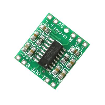 China 2 Channels 2.5-5V Mini Digital Sound Board with 3W Output Class D Power Amplifier for Home Speaker for sale