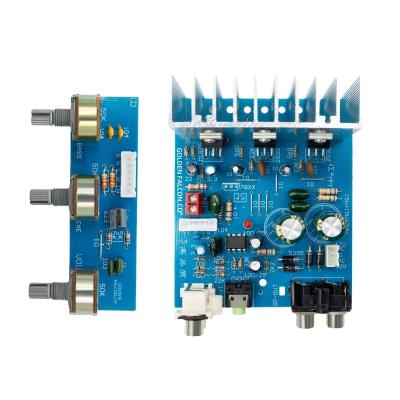 China TDA2030 Subwoofer Power Amplifier Board 2.1CH 15W*2 30W Stereo Audio Amplifier with AC 12V Dual Power for sale