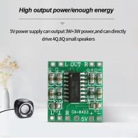 China 2*3W DC 5V Ultra-Small PMA8403 Class D Audio Amplifier Board for Mini Speakers for sale