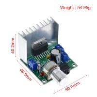 China TDA7297 12V Double Channel Power Amplifier Board with 15W+15W Output and Noise-Free Design for sale