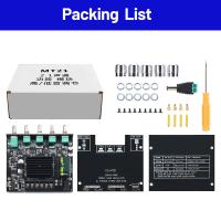 China CA-MT21 2.1 Channel BT 5.0 Subwoofer Amplifier Board 2*50W+100W 12-24V AMP+BT for sale