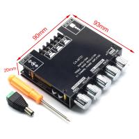 China CA-MT21 2.1 Channel BT 5.0 Subwoofer Amplifier Board 2*50W+100W 12-24V AMP+BT for sale