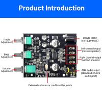China CA-502MT 5.0 BT Digital Audio Amplifier Board 2*50W 12-24V AMP Module for sale