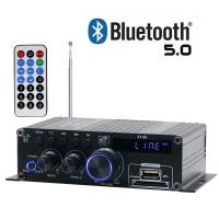 China 120W Dual Channel Power Amplifier with Equalizer for HiFi Stereo Audio for sale