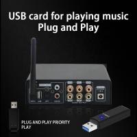 China 2.1 Channel 100W Output Power Wireless Bluetooth Digital Audio HIFI Power Amplifier for Home Audio for sale