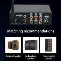 China 2.1 Channel 100W Output Power Wireless Bluetooth Digital Audio HIFI Power Amplifier for Home Audio for sale