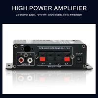 China AK-270 12V 30W+30W 2.0 Channel Bluetooth Power Amplifier for Home Theater for sale