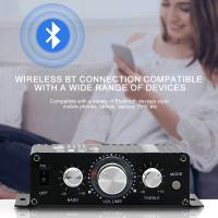 China AK-270 12V 30W+30W 2.0 Channel Bluetooth Power Amplifier for Home Theater for sale