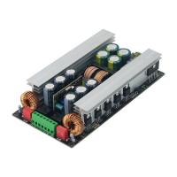 China 2x600W Stereo Digital Power Amplifier Board AC DC Converter with Switching Power Supply Bridged Speaker Protection Board Mount for sale