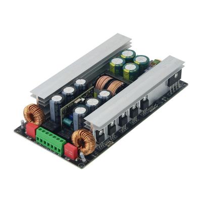 China 2x600W Stereo Digital Power Amplifier Board AC DC Converter with Switching Power Supply Bridged Speaker Protection Board Mount for sale