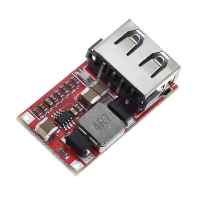 China CA-025 Efficient DC-DC Converter USB Charger Development Board 6V-24V 24V 12V to 5V 97.5% Buck Module for Car Power Supply for sale