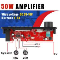 China 2*25W Power Amplifier with MP3 Decoding Board and 20 Hours Battery Life for sale
