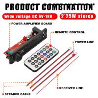 China 2*25W Power Amplifier with MP3 Decoding Board and 20 Hours Battery Life for sale