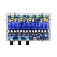 China TPA3116D2 Digital Power Amplifier Board 4 Channel with 50Wx2 100Wx2 Stereo Dual Bass Receiver for sale