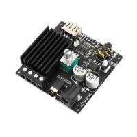 China BT 5.0 Digital Power Amplifier Board 100W*2 Stereo Mini DIY Audio Module with U Disk & AUX Input Support for sale