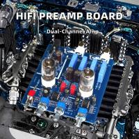 China 6J1 OEM ODM HIFI Audio Tube Preamplifier Board 2.0 Channel High Low Sound Adjustment Home Amplifier for sale