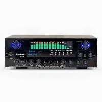 China AV-555BT Professional 5.1 Channel Dynamic Spectrum Amplifier 600W High-Power Home Subwoofer with Metal Construction for sale