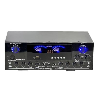 China AV-988BT 5.1 High-Power Karaoke Home Conference Amplifier 8-Tube Subwoofer with Environmental Sensors HF for sale