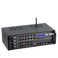 China PA-803WH 2.0 Channel 400W Home Amplifier Hot Selling High Power Receiver with BT Wireless Power Booster Metal Material for sale