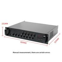 China SA-5015 High-Power BT Wireless USB Card Engineering-Grade Fixed Resistor 150W/250W/400W Fixed Voltage Partition Power Amplifier for sale