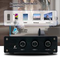 China Professional 2.1 Channels 400W High Power HiFi Digital Amplifier for Home Car Audiophile Intel Processor Receiver Amplifiers for sale