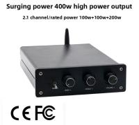 China Professional 2.1 Channels 400W High Power HiFi Digital Amplifier for Home Car Audiophile Intel Processor Receiver Amplifiers for sale