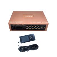 China Hot Selling 4*50W Class AB Car Amplifier 4-Channel DSP Crossovers Subwoofer Amplifier Auto Power (Without Control Panel) for sale
