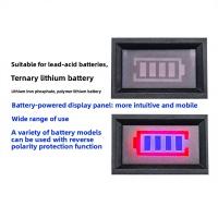 China Second-Tier Battery Level Indicator for Lead-Acid Ternary Lithium Lithium Iron Phosphate Batteries Battery Charge Display Meter for sale
