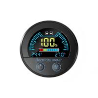 China 8100V Two-Wire DC Voltmeter Universal for Lead-Acid Lithium Batteries; Digital Battery Gauge Waterproof Display Head Model for sale