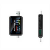 China USB-C Digital Multi-Function Power Meter Real-Time Voltage Current & Capacity Display CD4-30V Range for sale