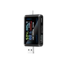 China USB-C Digital Multi-Function Power Meter Real-Time Voltage Current & Capacity Display CD4-30V Range for sale