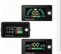 China LCD DC Battery Meter 8-100V for EV Lead-Acid/Lithium Batteries for sale