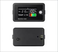 China LCD Power Meter 8-100V with Voltage/Temperature/Capacity Display for EV Lead-Acid & Lithium Batteries Model for sale