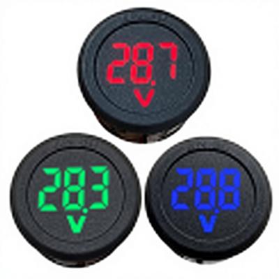 China LED Voltmeter 7-150V DC and 65-265V AC for Vehicles Model 3318 for sale