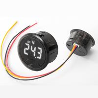 China LED Voltmeter 7-150V DC and 65-265V AC for Vehicles Model 3318 for sale