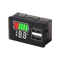 China JX-4829 Dual-USB & Type-C Quick-Charge Power Meter with Voltage Display for sale